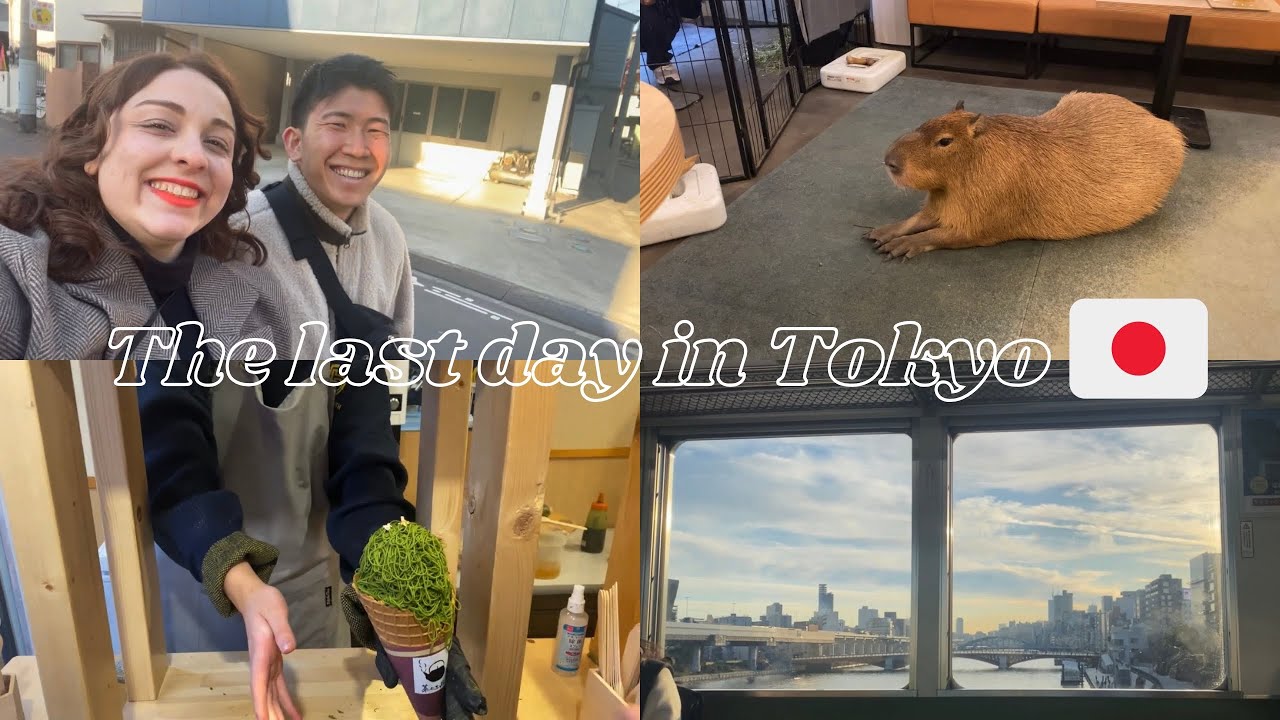 JAPAN VLOG 🇯🇵 in Tokyo/ついに大好きな日本とお別れの時がやってきました、、、 - YouTube
