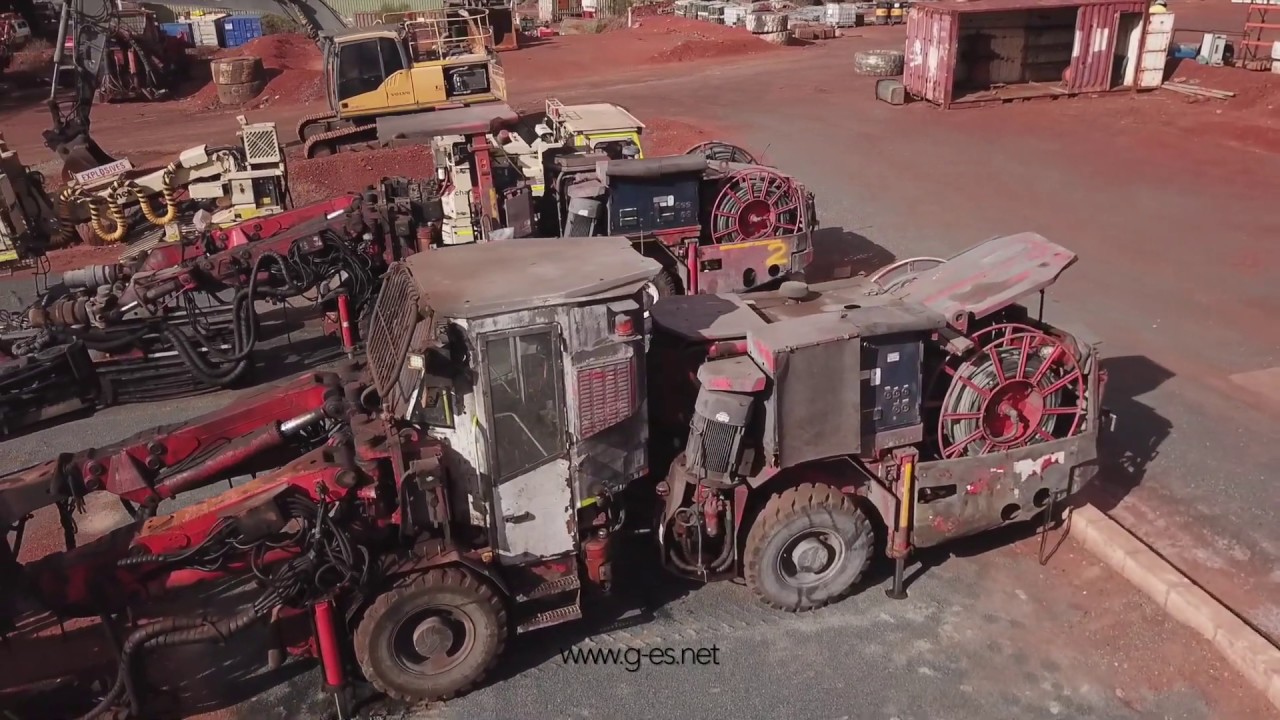 2007 Sandvik Axera 7 260C Development Drill Asset # JD001 - YouTube