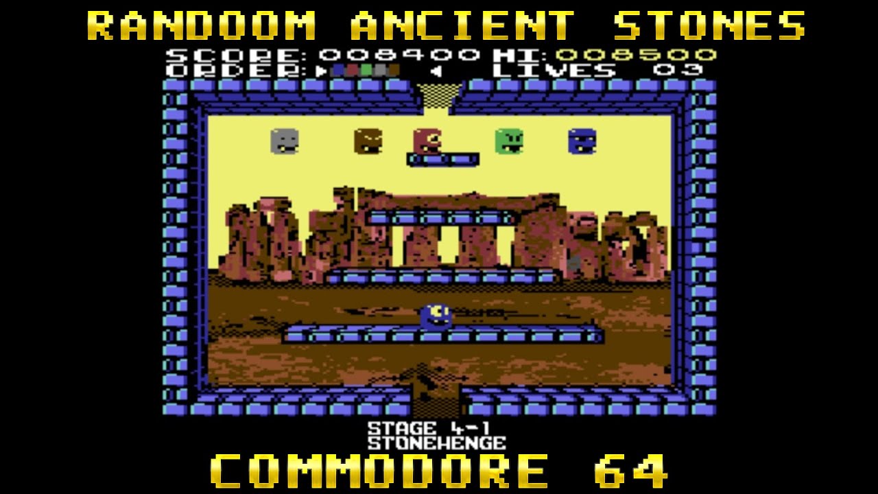 Random Ancient Stones (2025) [Commodore 64] - Picaro Games - YouTube