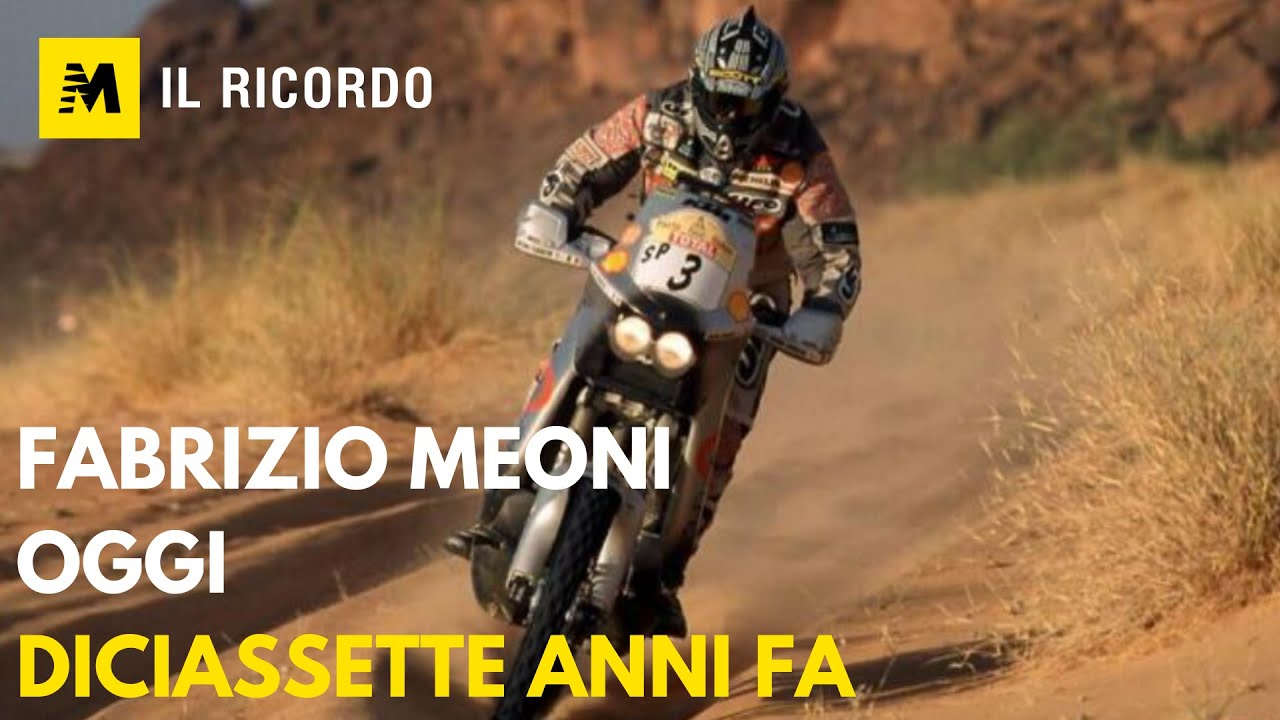 Dalla Dakar per ricordare il grande Fabrizio Meoni - YouTube