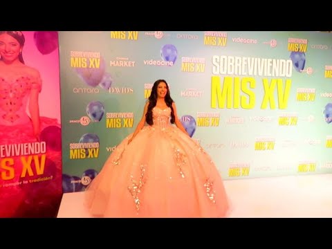 SOBREVIVIENDO MIS XV - ALFOMBRA ROJA - ELENCO - CINE - YouTube