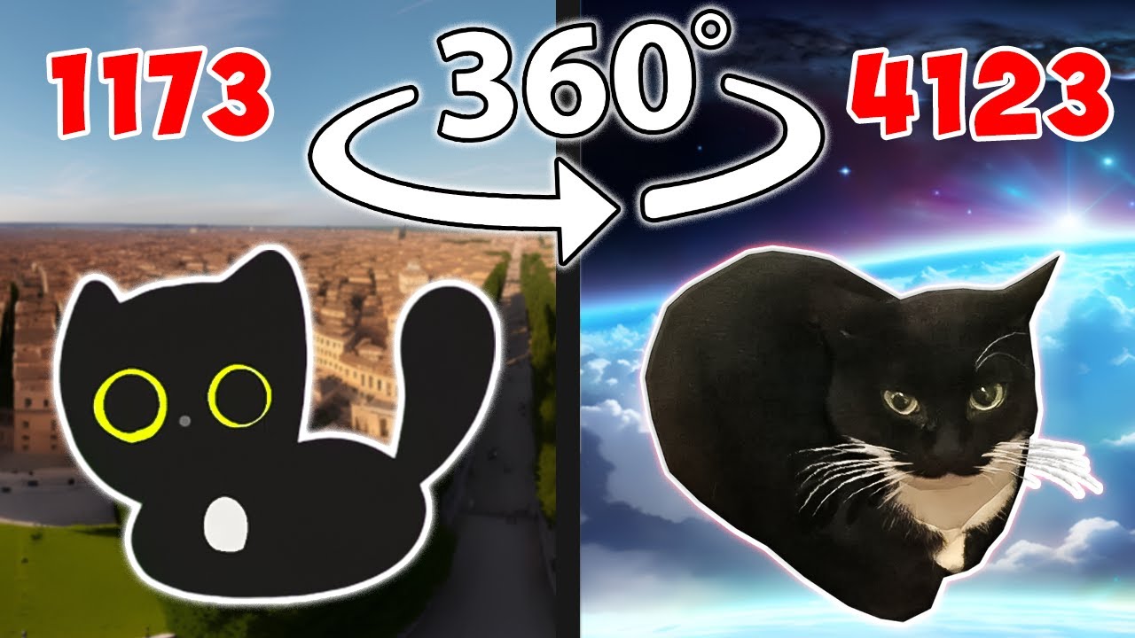 Evolution of Maxwell Cat 360° Video VR 360 #2 - YouTube