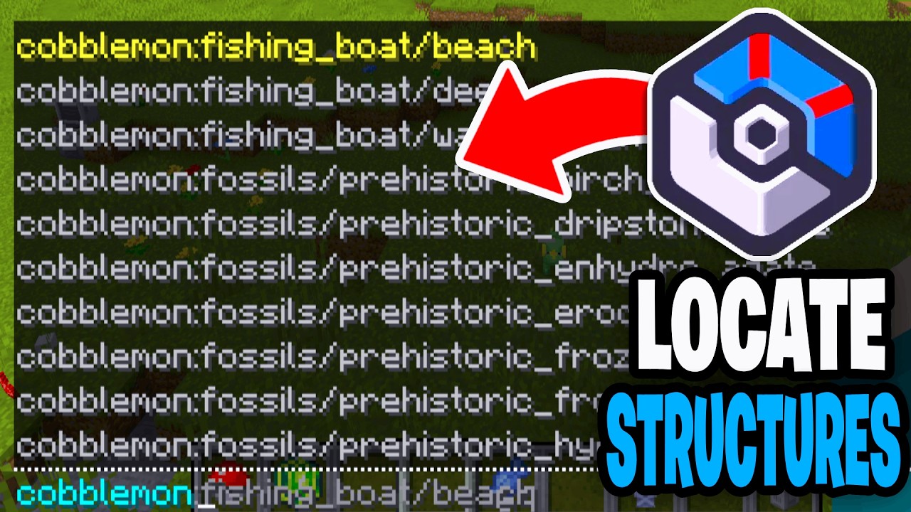 How To Locate Structures In Cobblemon! - Tutorial - YouTube