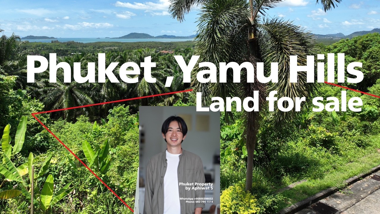 Land for Sale in Yamu Hills Phuket (Sea View)| Phuket Property by ...