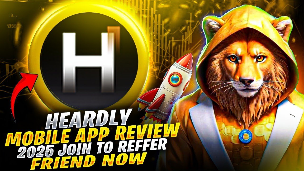 🔥HEARDLY MOBILE APP REVIEW 2025 | JOIN TO 🔥REFFER FRIEND NOW🔥 - YouTube