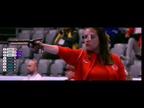 🏆 Avrupa Şampiyonu İlayda Nur Çürük | 10 Metre Havalı Tabanca Finali 🔫🇹🇷