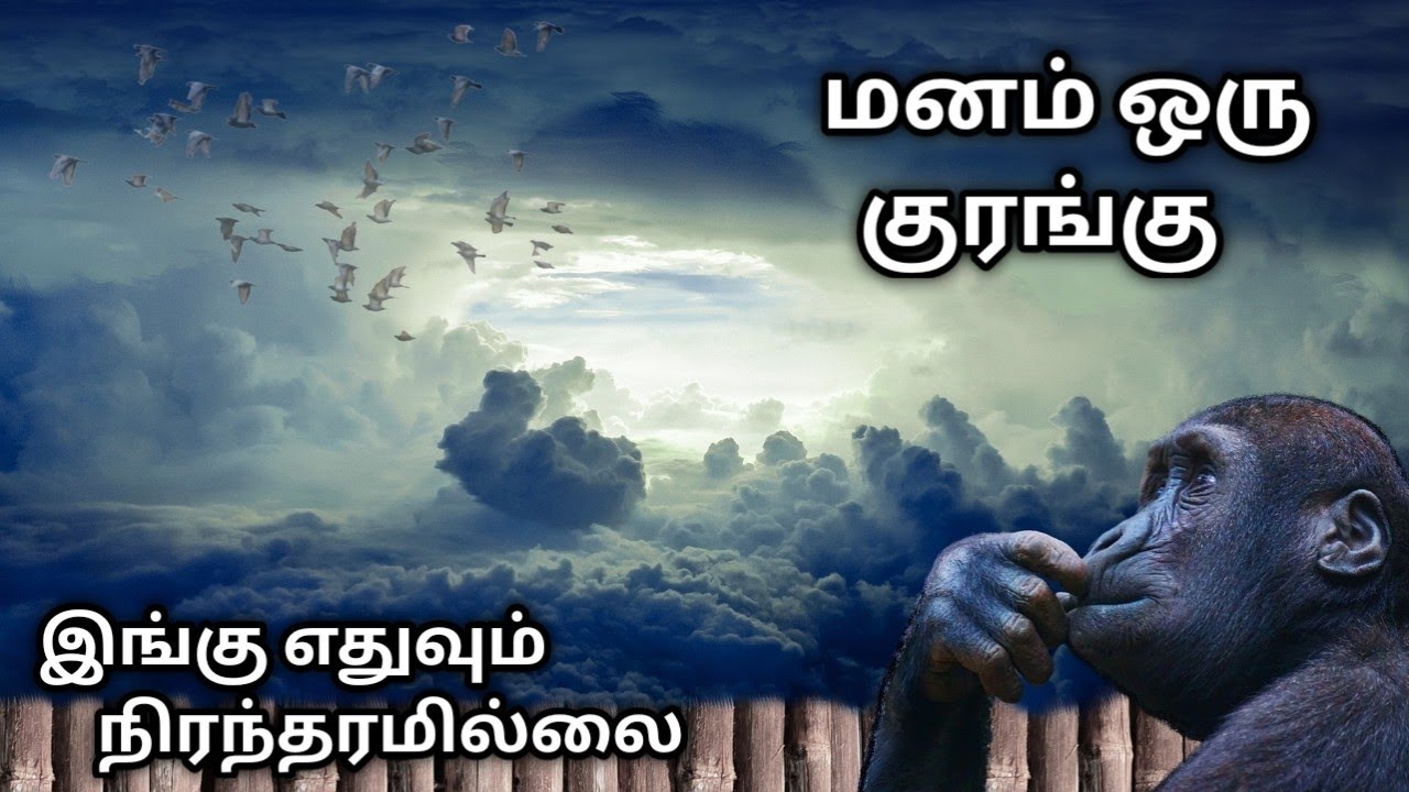 மனம் ஒரு குரங்கு l How to Happy Life in Tamil l - YouTube
