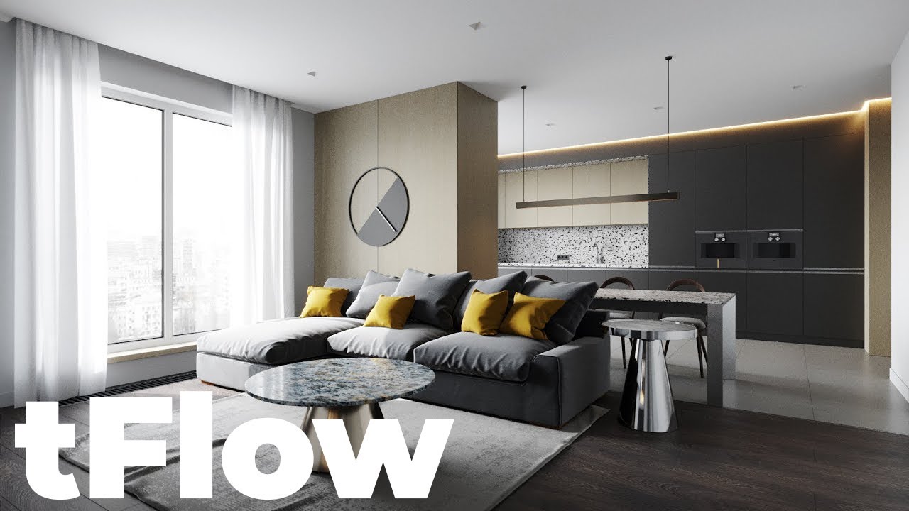 tFlow animation | Corona Render - YouTube