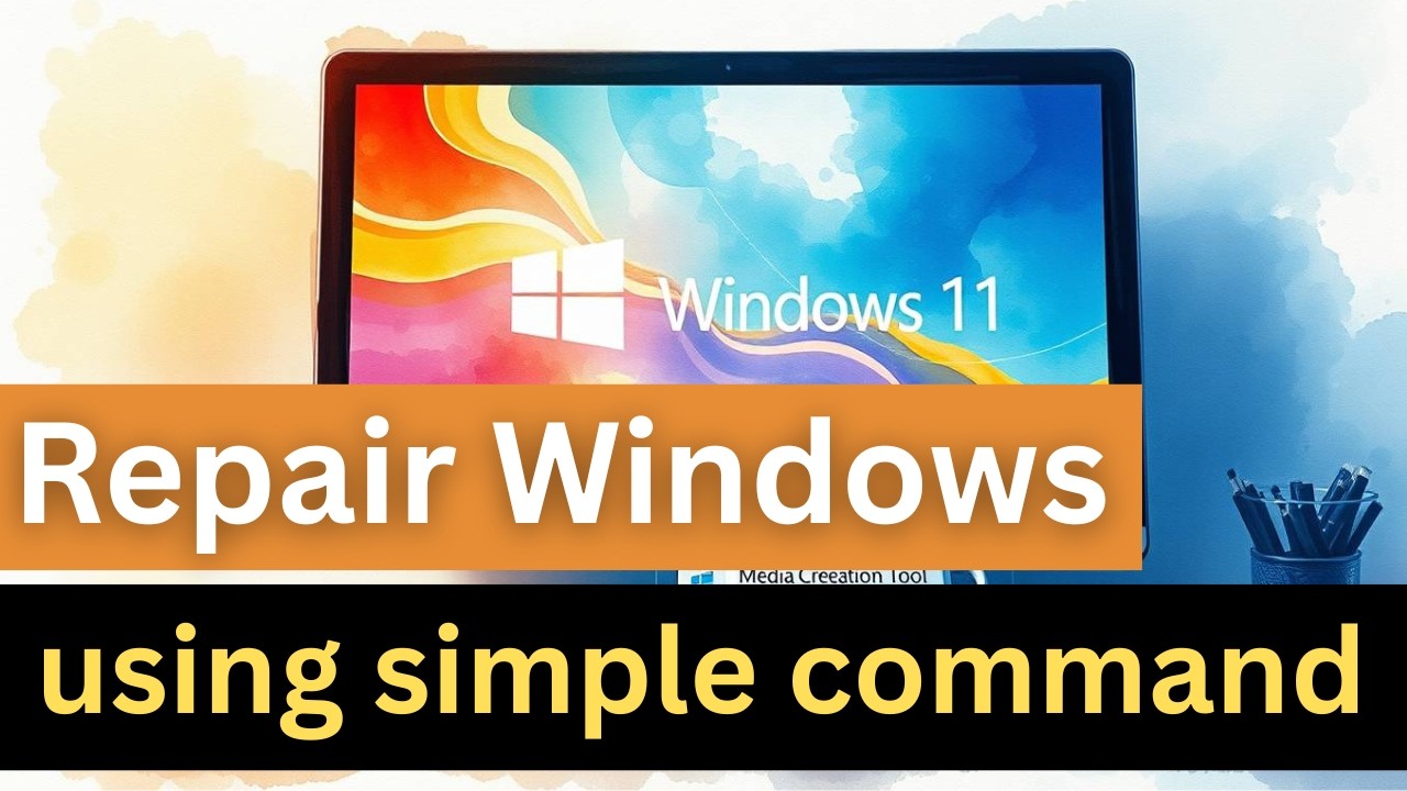 How to Repair Windows Using Command Prompt | Fix Corrupted System Files ...