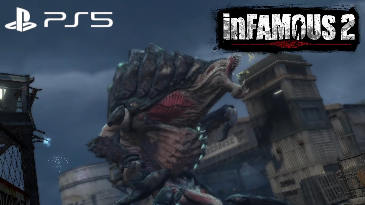 Infamous 2 Bertrand Boss Fight