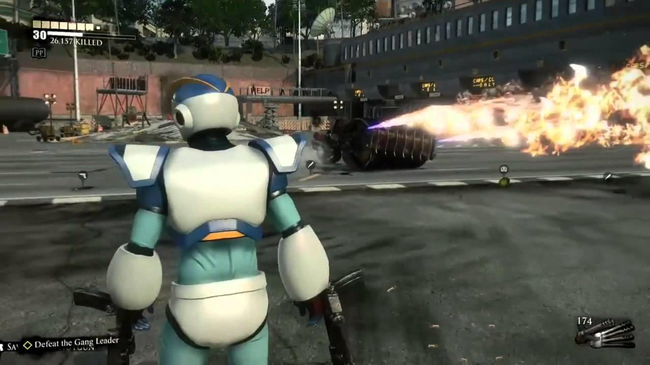 Mega Man!!! Dead Rising 3 (+ 90's Theme Song) - YouTube