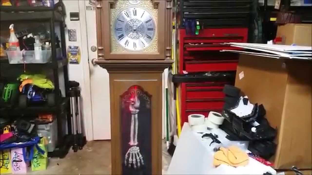 Halloween Haunted Clock Sneak Peek - YouTube