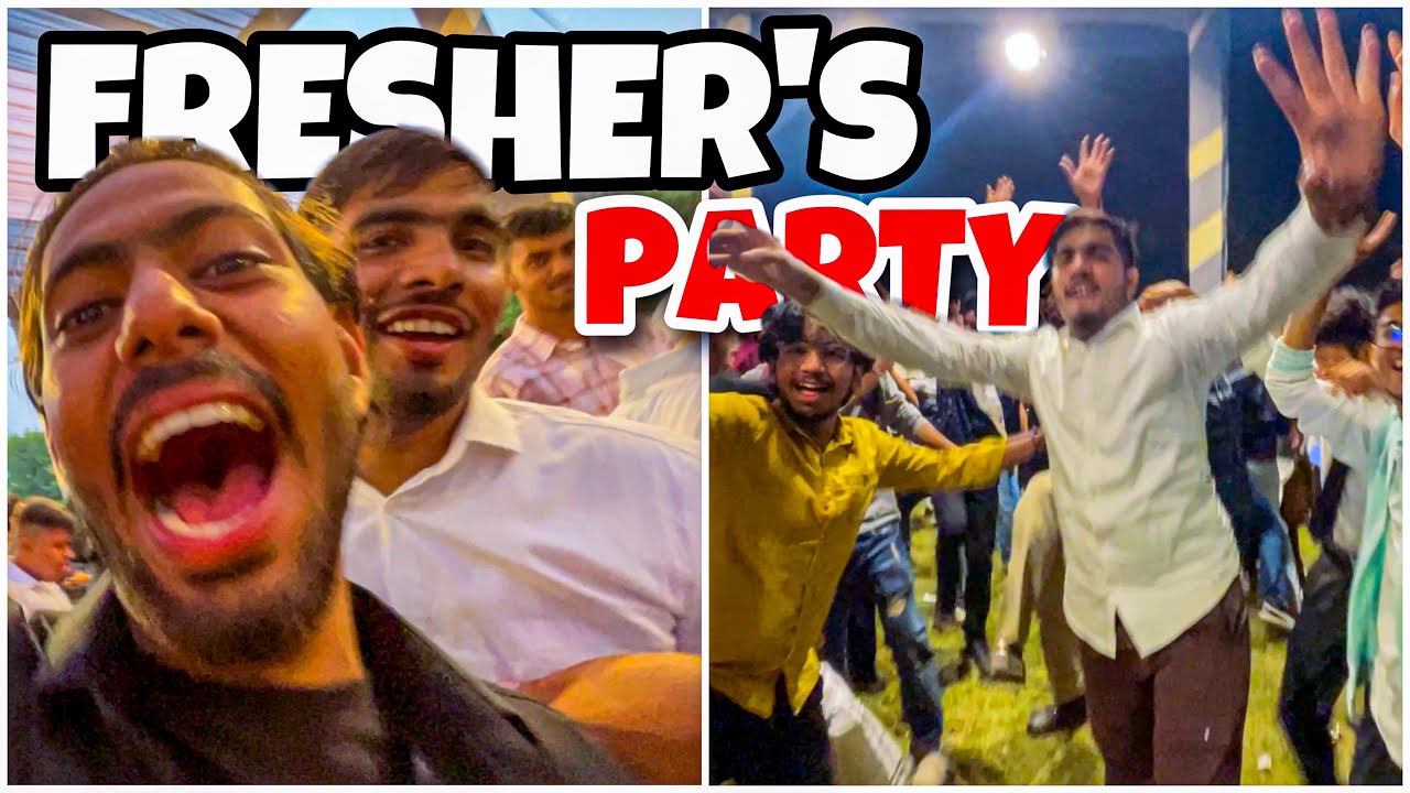 Fresher’s Party 2023 In CGC !! College Life 😍 - YouTube