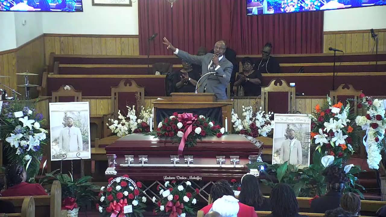 Funeral Service for Mr. Ladavia Mahaffey - YouTube