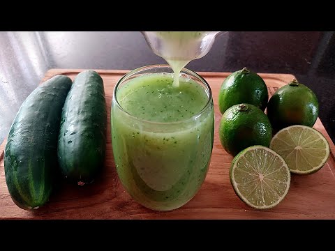 PRA QUE SERVE O SUCO DE PEPINO COM LIMÃO? DESCUBRA OS BENEFÍCIOS DESTE PODEROSO SUCO DETOX!