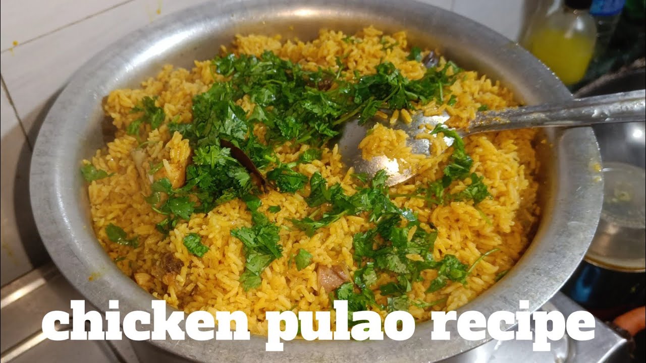 chicken pulao SIMPLE AND EASY CHICKEN PULAO | INDIAN CHICKEN RICE BOWL ...
