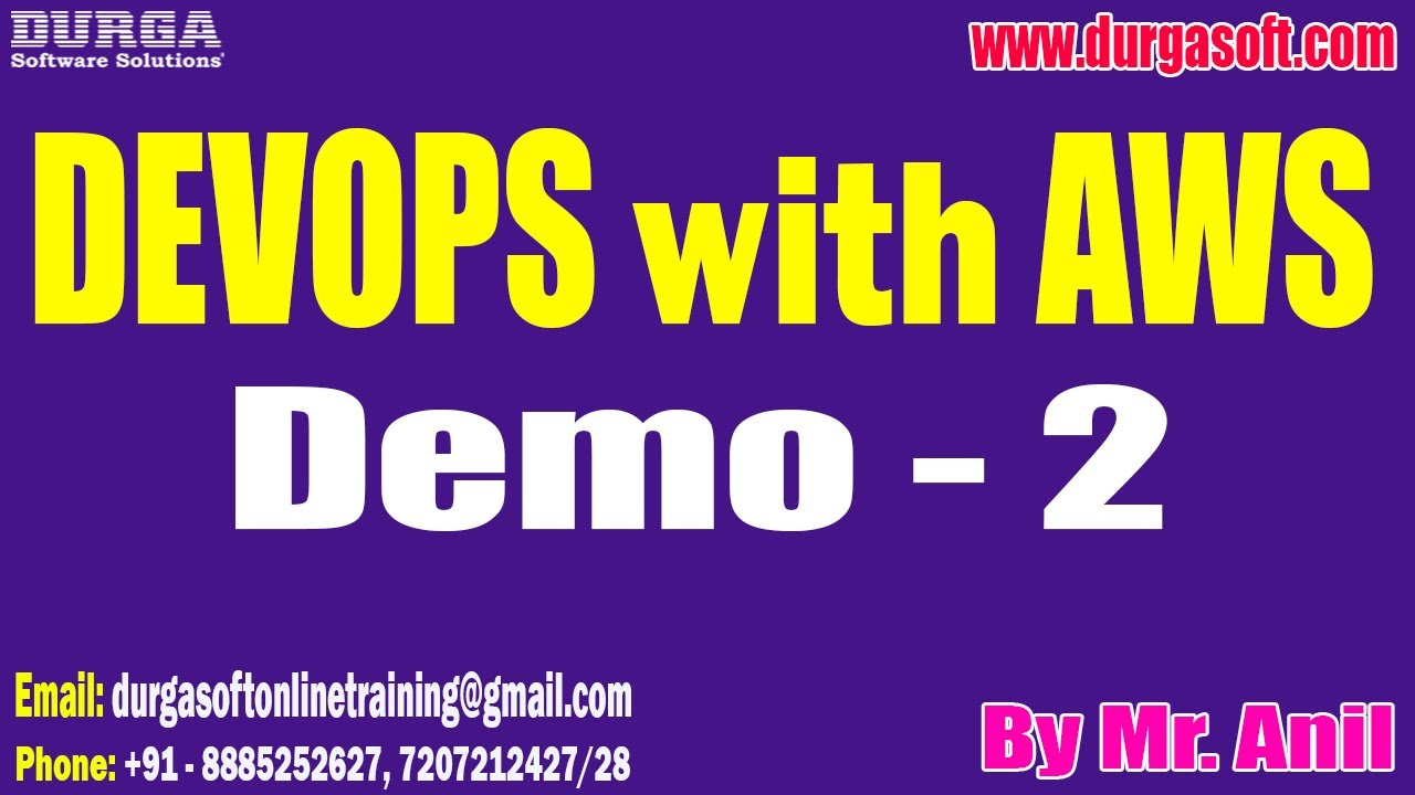 Devops With Aws Tutorials Demo 2 By Mr Anil On 20 12 2022 7pm
