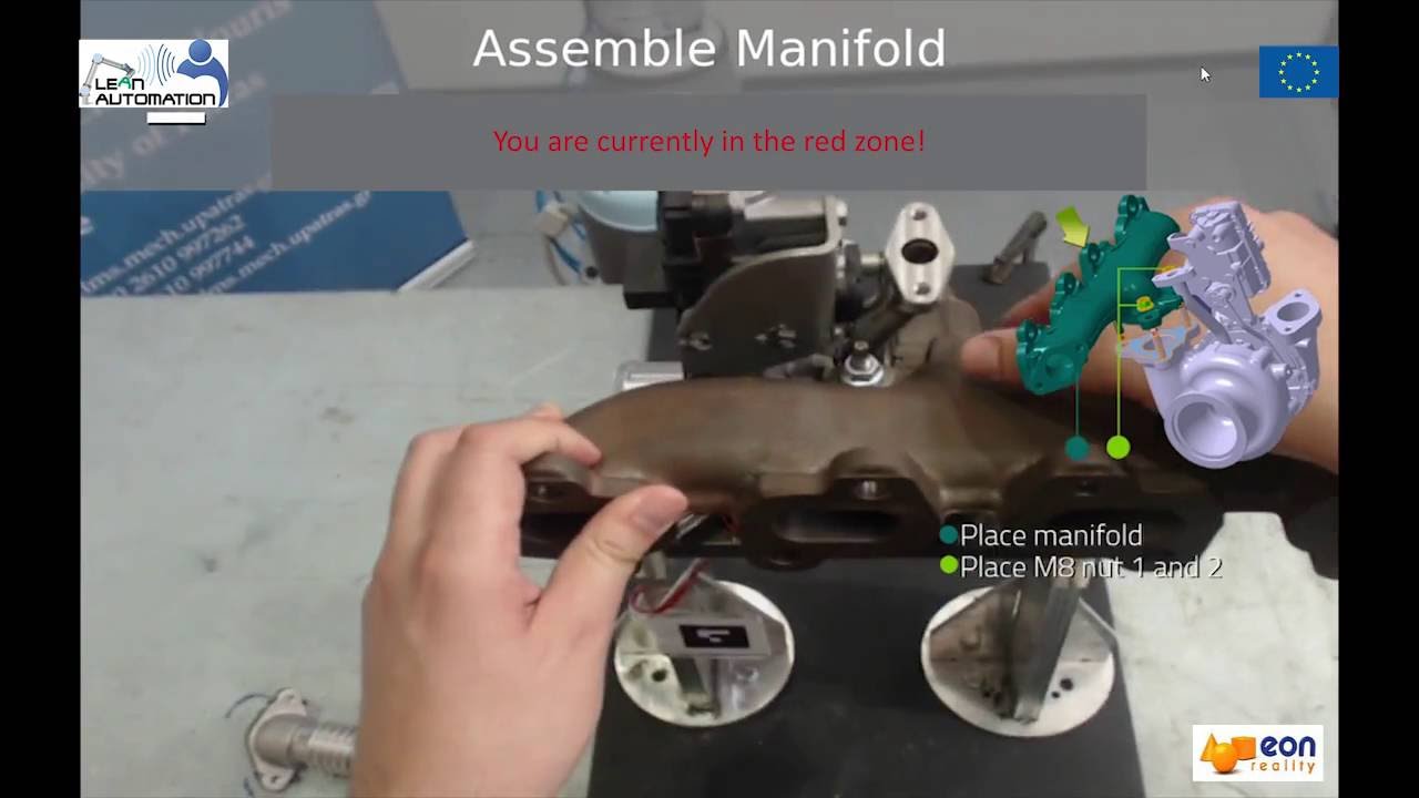 Augmented Reality Human instructions - YouTube