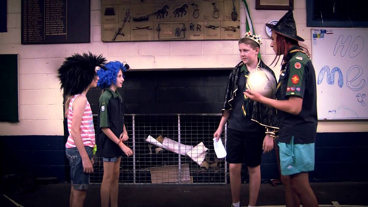 The Four Challenges of Gumbarie - 1st East Ryde Scout troop 2014 - YouTube