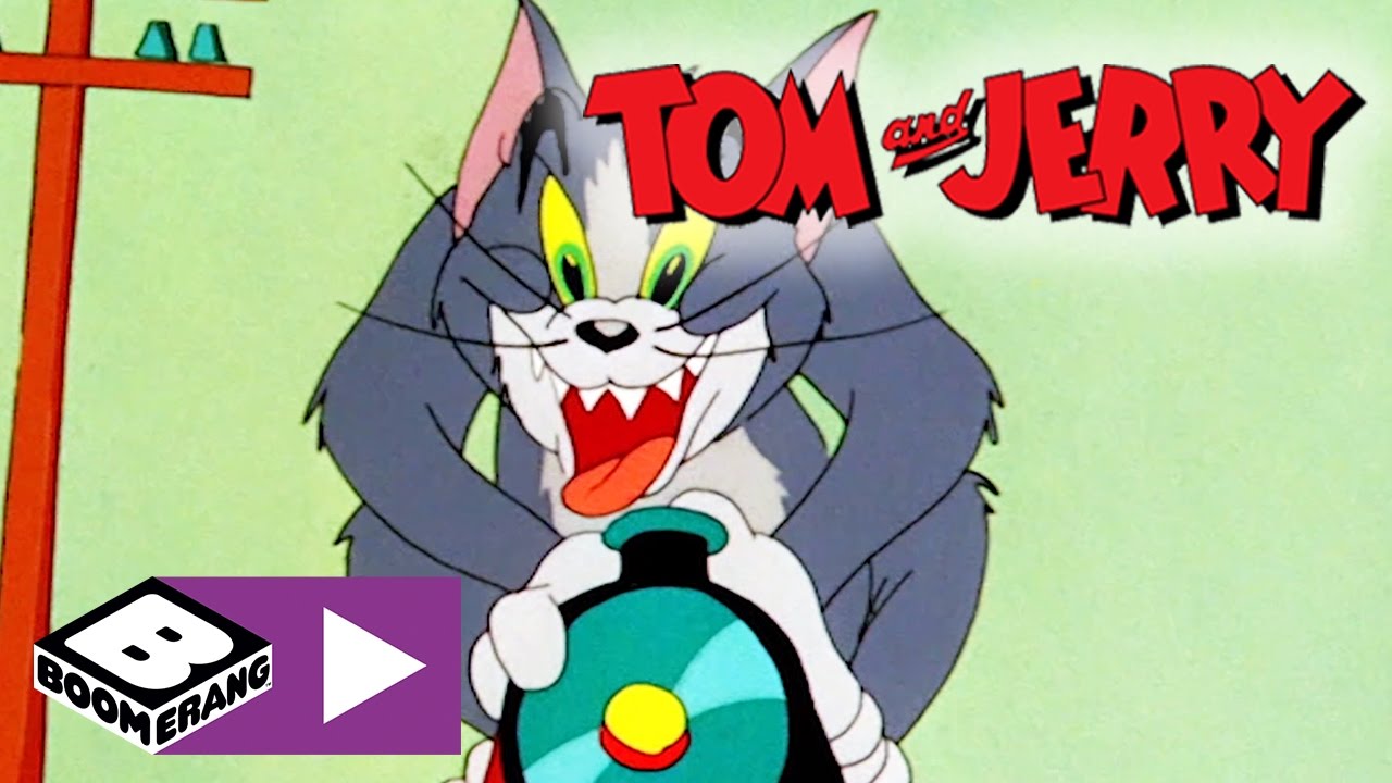 Tom & Jerry | Tog ulykke! | Boomerang Danmark - YouTube