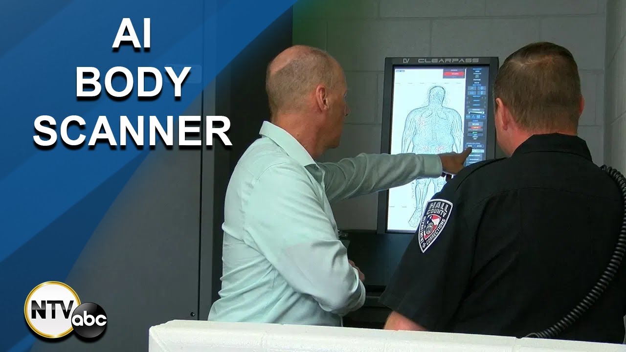 New AI body scanner combats contraband in Hall County Jail - YouTube