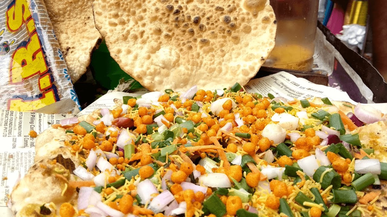 MASALA KHICHIYA PAPAD | CrUNchIEst snack Ever | Papad wala | Indian ...