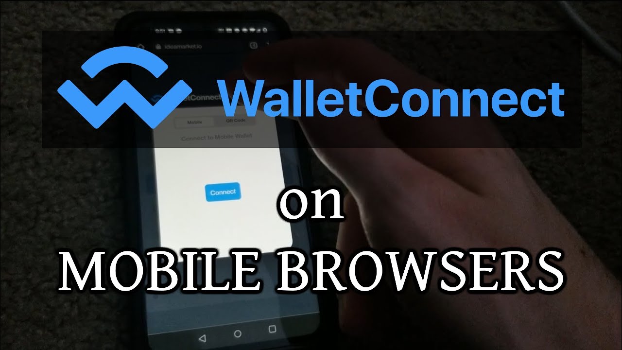 Connect Wallet To Phone Using WalletConnect 2022 - YouTube