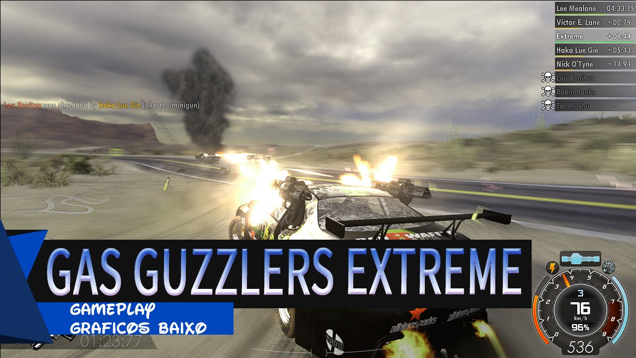 GAS GUZZLERS EXTREME-PTBR-GAMEPLAY FPS-INTEL HD 4000-I3-4GB RAM ...