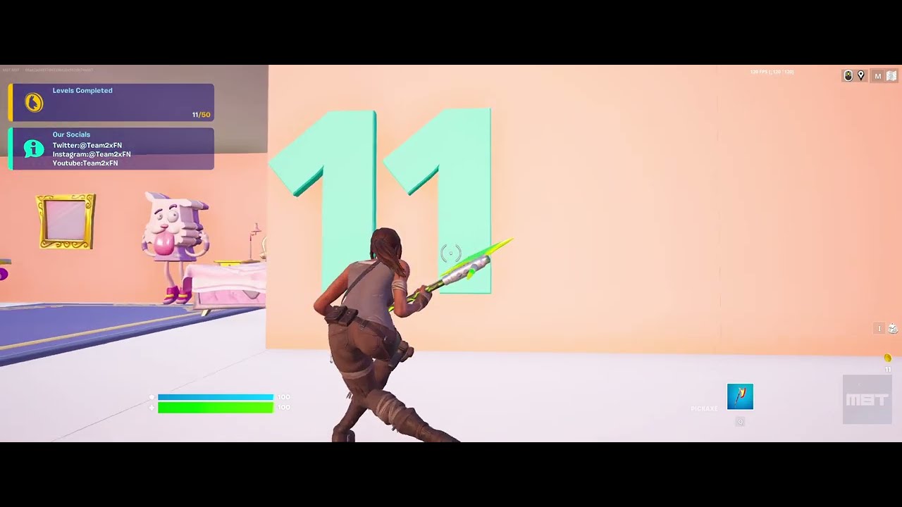 How YOU Can Complete Level 11 in Team2xFN's MEGA ESCAPE ROOM? Tutorial ...