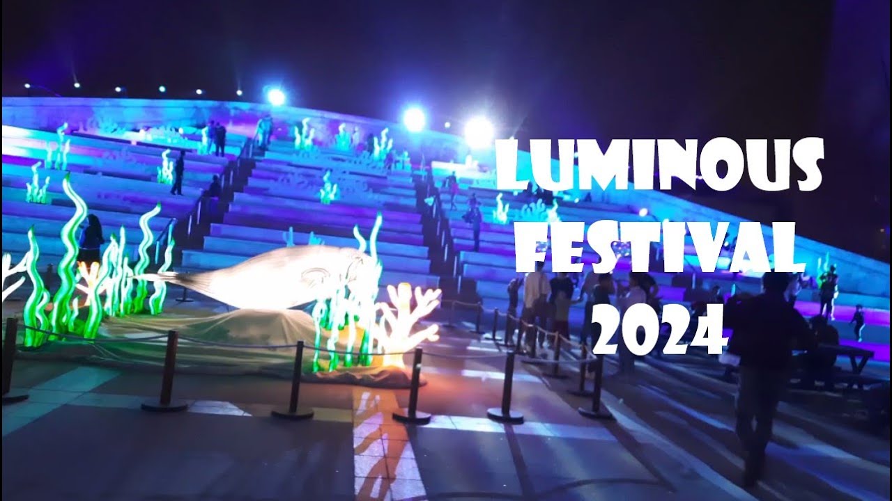 QATAR LUMINOUS FESTIVAL 2024 IN TAMIL | SPECTACULAR LIGHT SHOW | LUSAIL ...