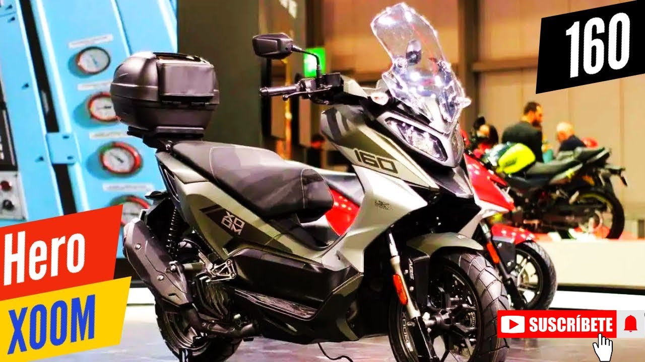 Hero Xoom 160 New 2025 Model | New Maxi Scooter Coming | Features ...