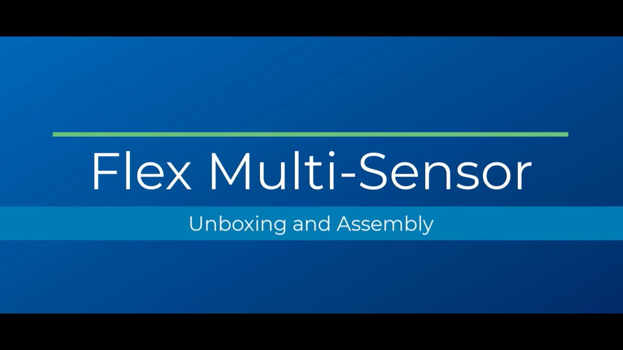 Flex Multi-Sensor Unboxing and Assembly - YouTube