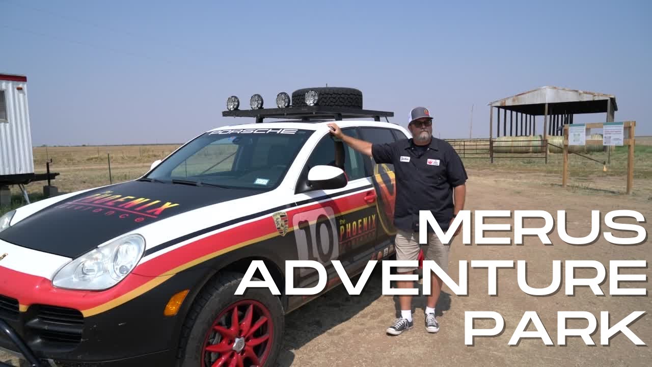 Off Road Porsche Cayenne at MERUS Adventure Park! - YouTube