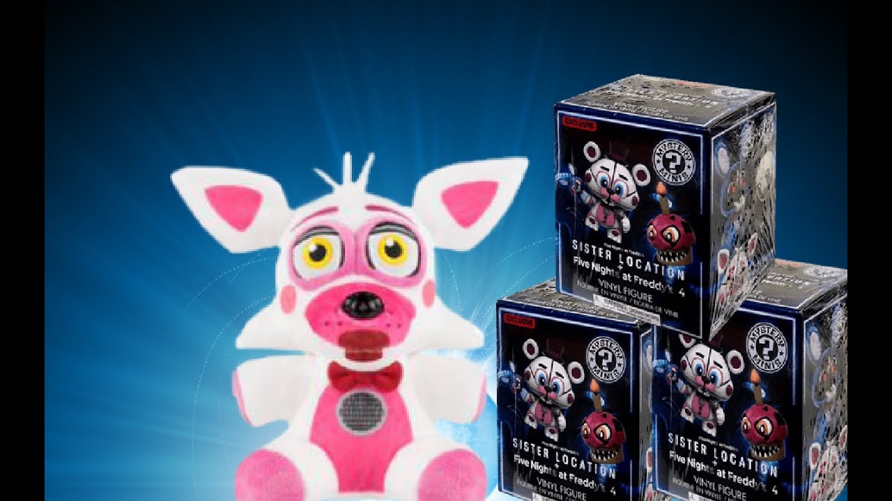 Funtime Foxy Plush and Mini Mystery Figures (Review) - YouTube