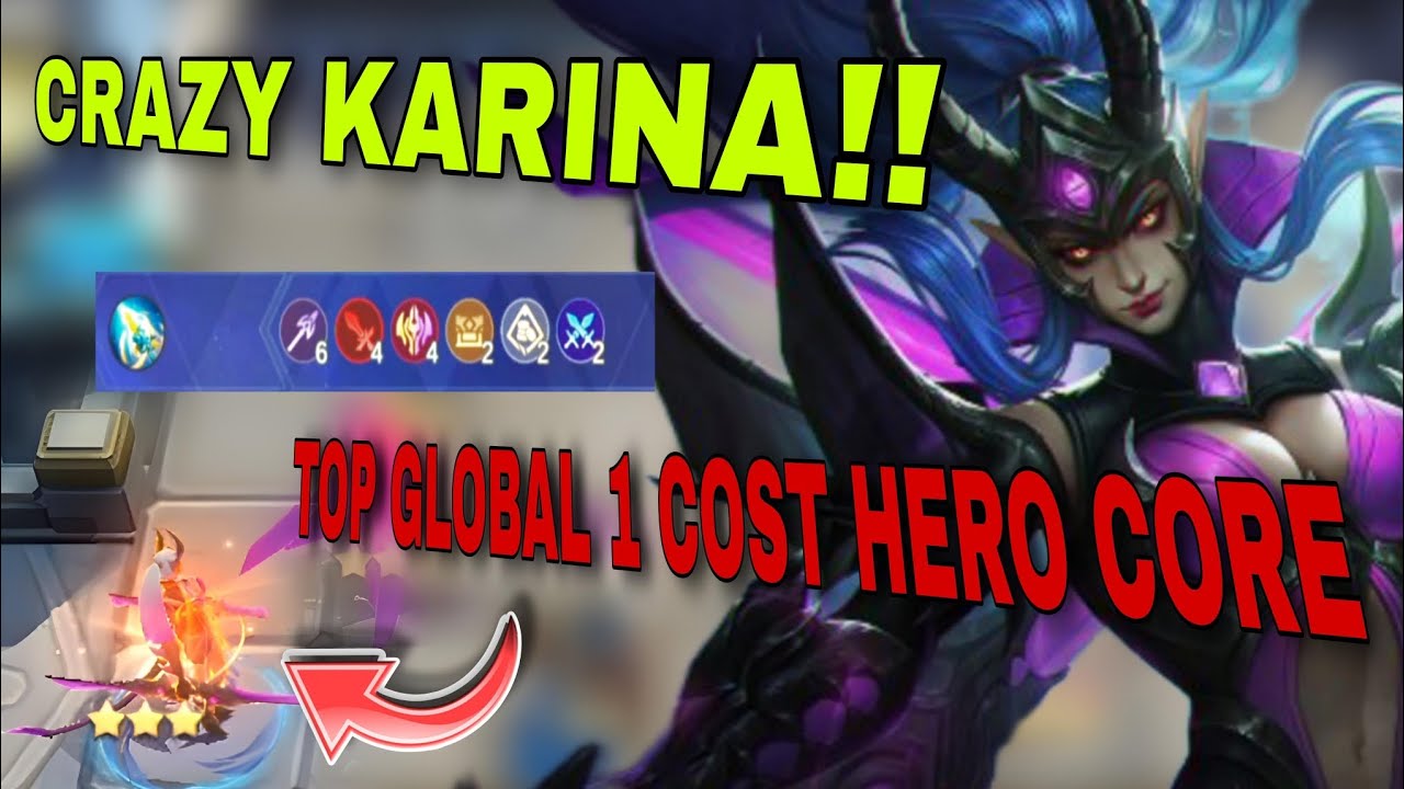 TRY THIS KARINA CORE BURST DMG + FULL LANCER, IMMORTAL , WM BUILD IS ...