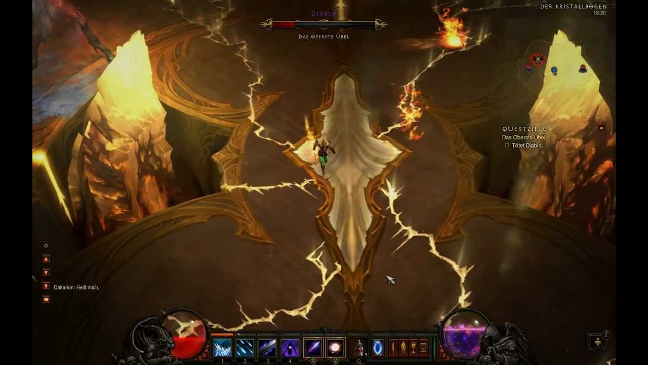Diablo 3 First Final Boss Fight Solo-Kill + Endingscene German [Deutsch ...