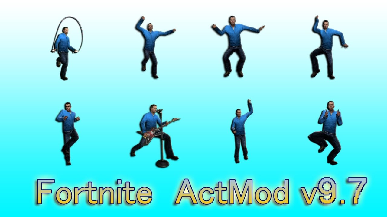 Gmod Emotes Fortnite_v9.7 [2/10] - YouTube