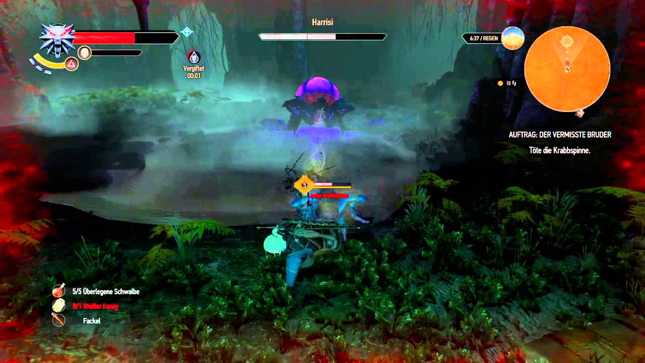 The Witcher 3: Wild Hunt - Harrisi the... uhm spider, I guess? - YouTube