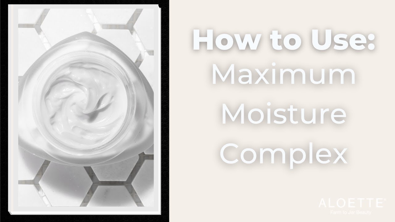 How to Use Maximum Moisture Complex - YouTube