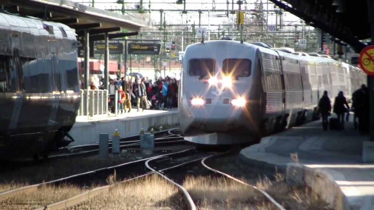 SJ X2, Gävle - Tåg / Train - YouTube