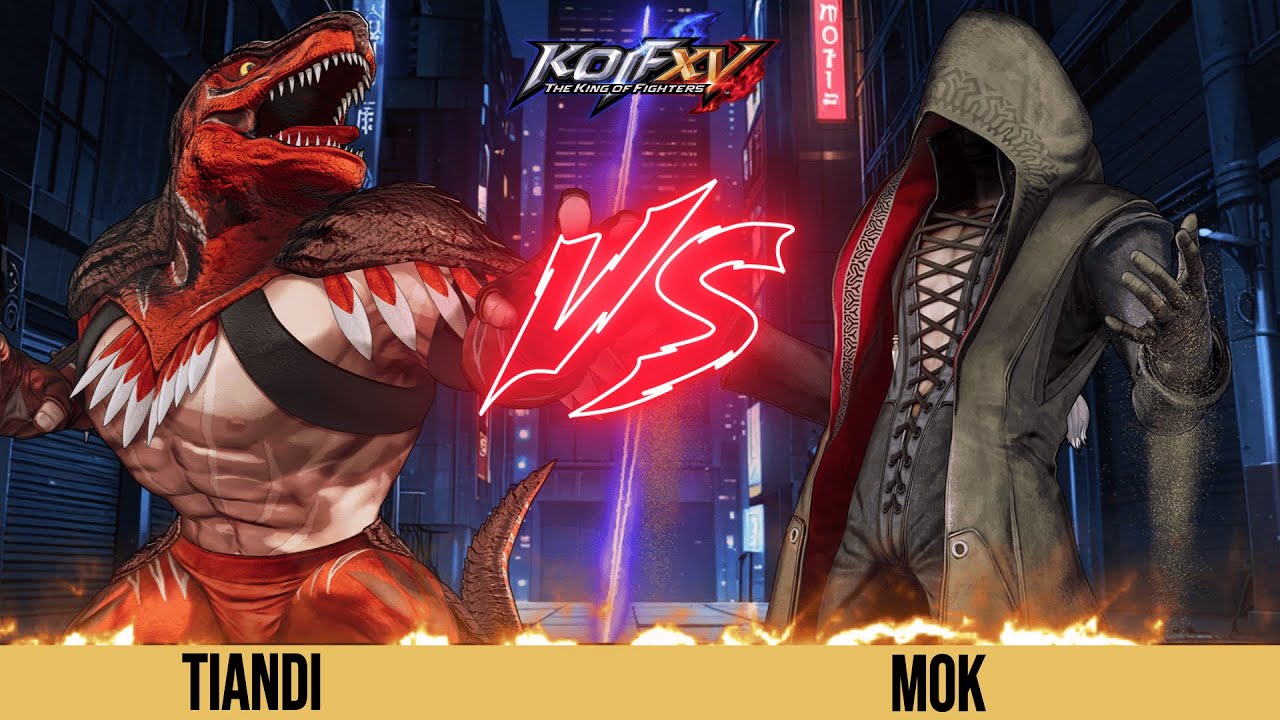 KOFXV Tiandi (Billy/Dinosaur/Antonov) vs Mok (Shun'Ei/Isla/Kukri) First ...