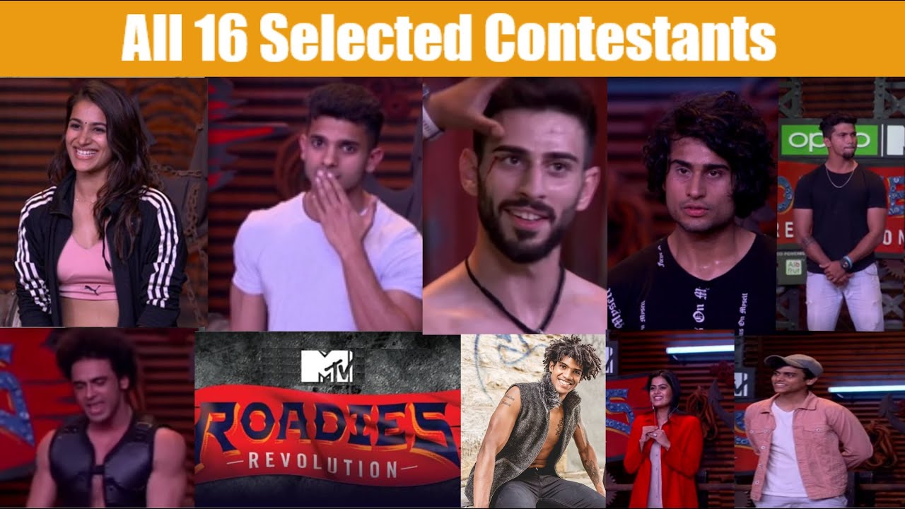 Roadies Revolution Episode 5 All 16 Selected Contestants 2020 | Kevin ...
