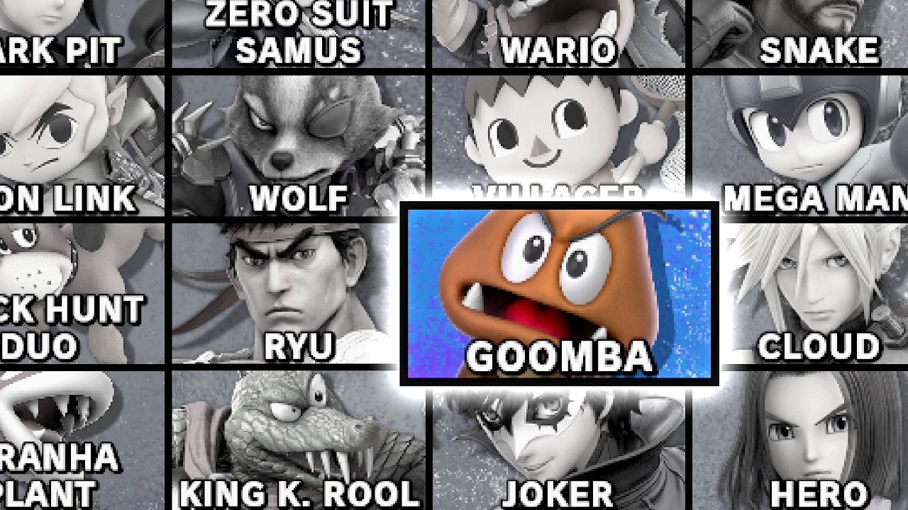 Goomba is now a PLAYABLE CHARACTER in Smash Ultimate! - YouTube