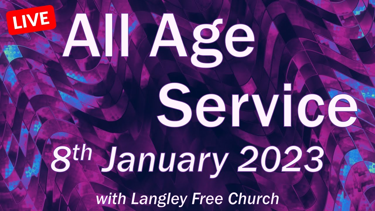All Age Service (live) - 8th January 2023 - Journeys - YouTube