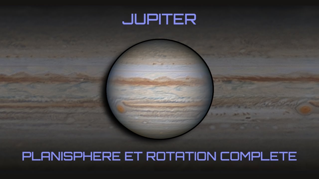 Jupiter : rotation complète avec WinJupos ! - YouTube