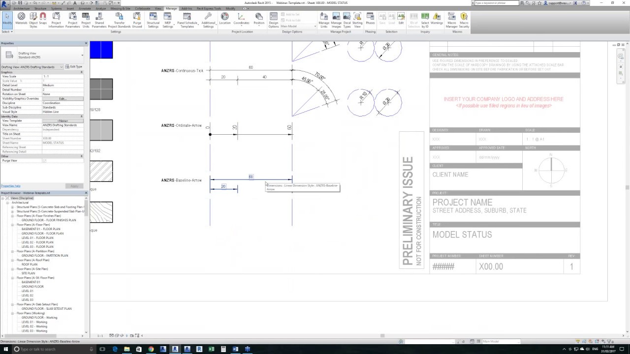 Better, Smarter Revit Documentation – Part 2 – Templates And Structures ...