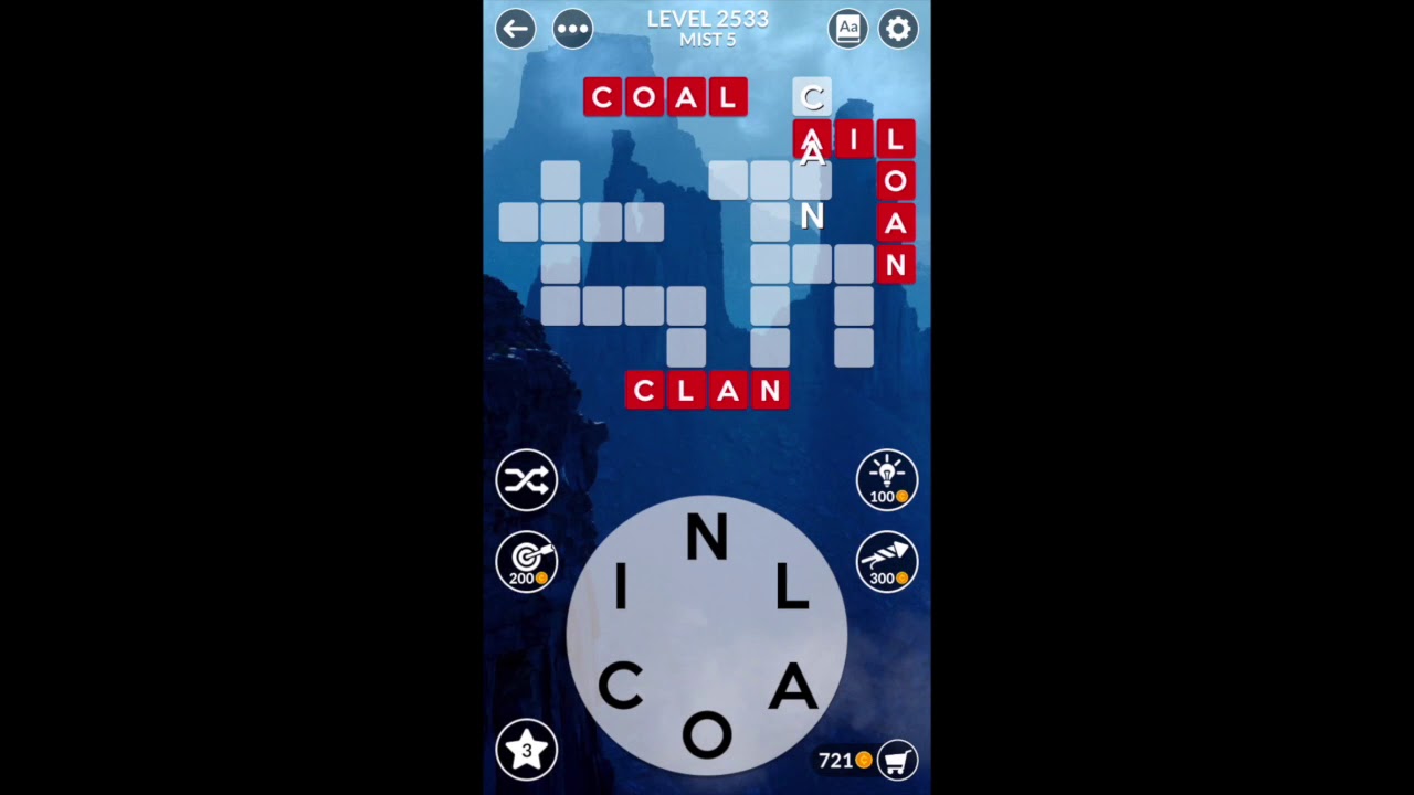 Wordscapes Level 2533 - YouTube