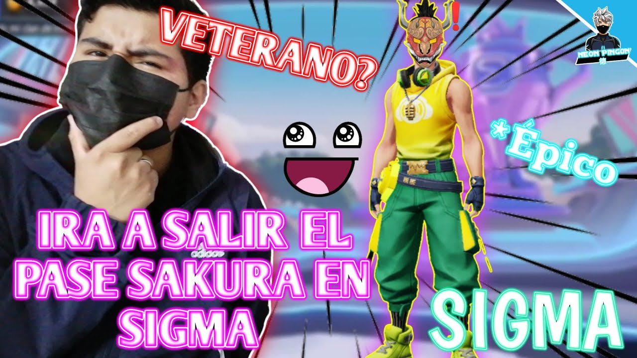 Habrá PASE ELITE SAKURA En (SIGMA) La COPIA DE FREE FIRE *Epico😱 |NEON ...