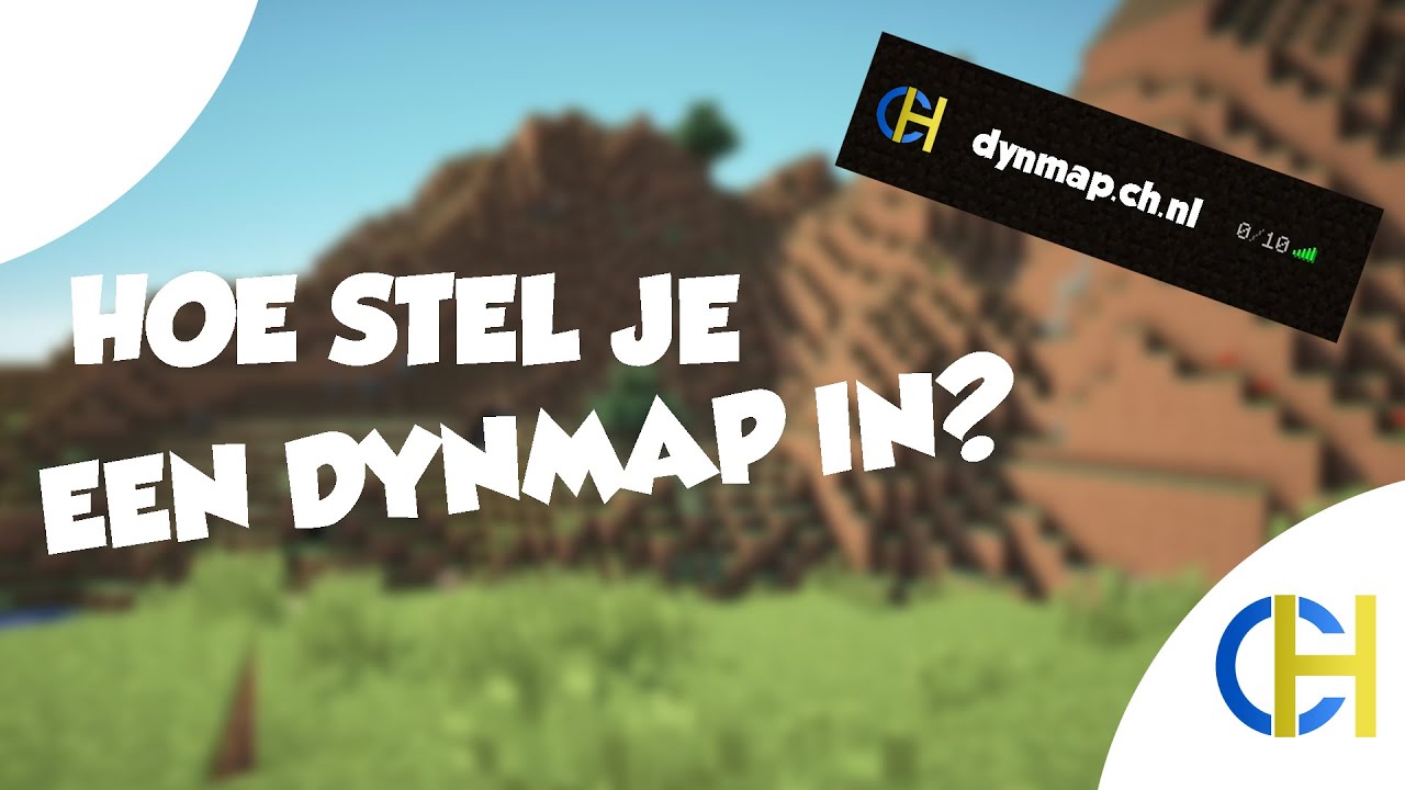 Hoe stel ik een dynmap in? | ConsulHosting Tutorial - YouTube