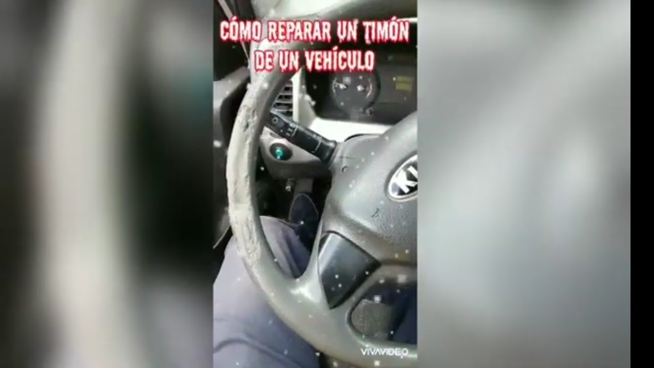 CÓMO REPARAR UN TIMÓN DE VEHÍCULO?? - YouTube
